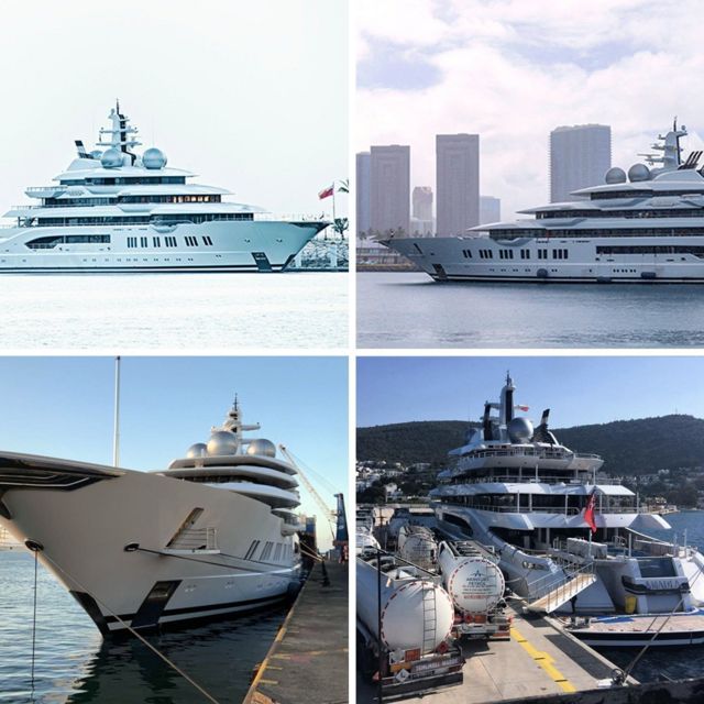 Amadea: Rus bir oligarka ait süper yatın yakalanma hikayesi - BBC News ...