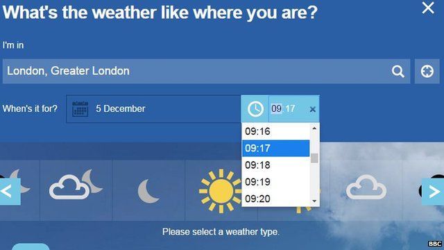 Getting the most from Weather Watchers - BBC Weather