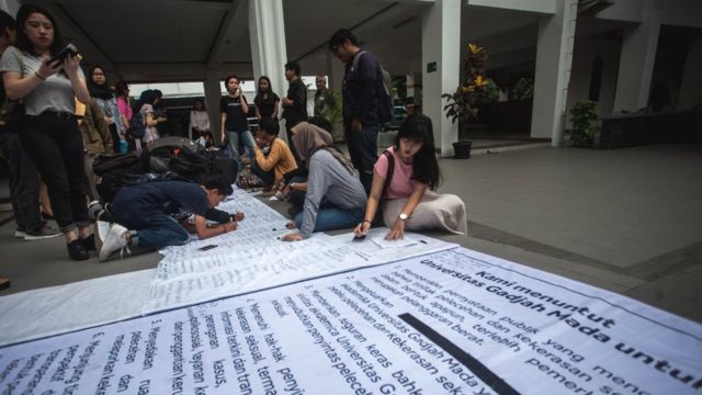 Kasus dugaan kekerasan seksual di UGM berakhir damai - BBC News Indonesia
