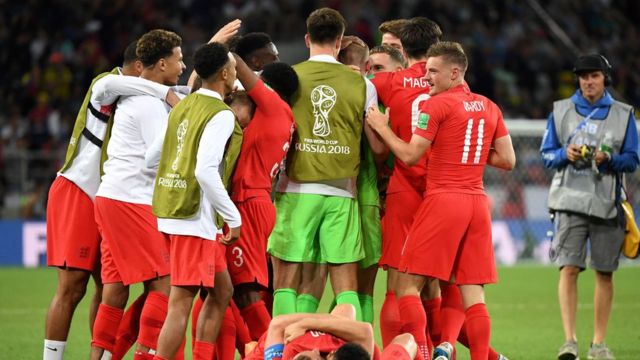 Ingila ta cire Colombia daga Russia 2018 - BBC News Hausa