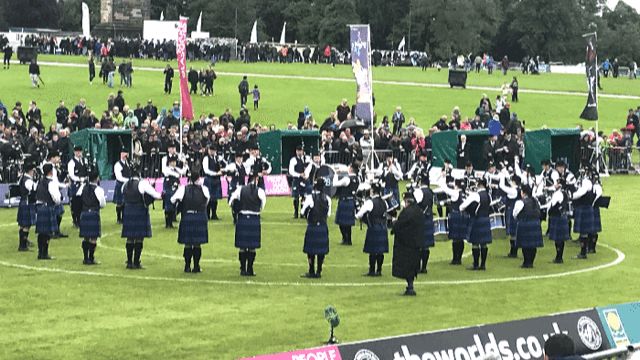 Council funding crisis hits pipe band championships - BBC News