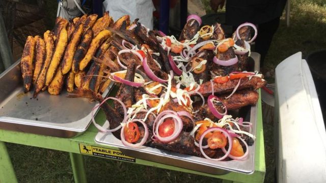 Bole festival 2021: Photos of plantain, fish and sauce wey 'show' for ...