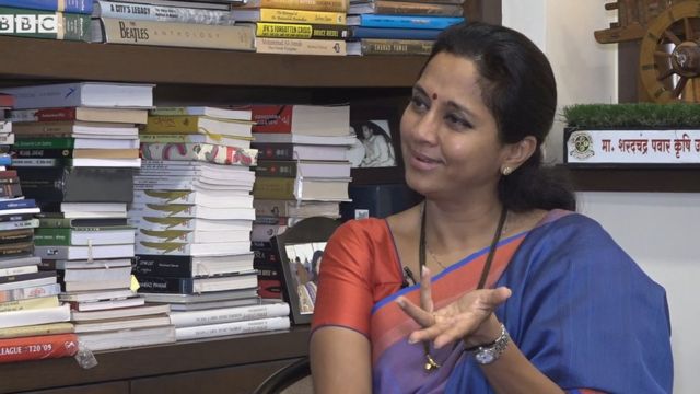 शरद पवारांचा उत्तराधिकारी काळच ठरवेल : सुप्रिया सुळे - विधानसभा निवडणूक ...