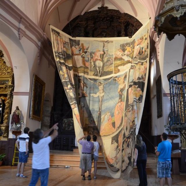La sarga de Villoslada: la enorme tela del siglo XVI que hace de ...