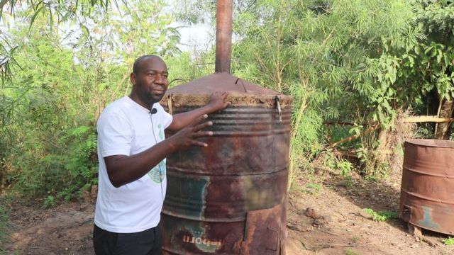 Côte d’Ivoire : les cabosses de cacao transformées en biocharbon - BBC ...