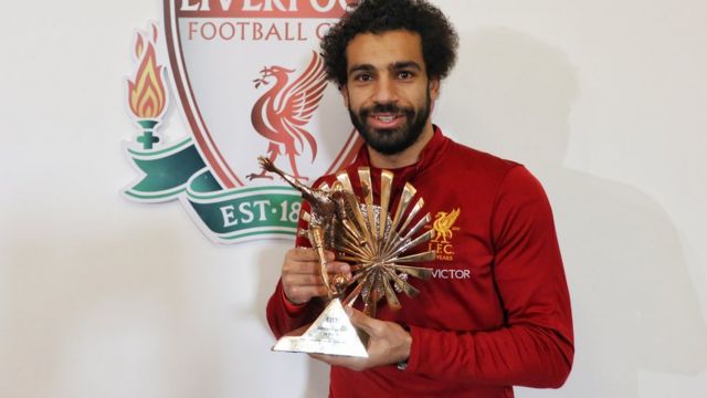 Mohamed Salah ya lashe kyautar gwarzon dan kwallon Africa ta BBC - BBC ...