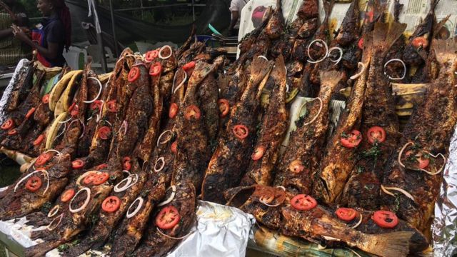 Bole festival 2021: Photos of plantain, fish and sauce wey 'show' for ...