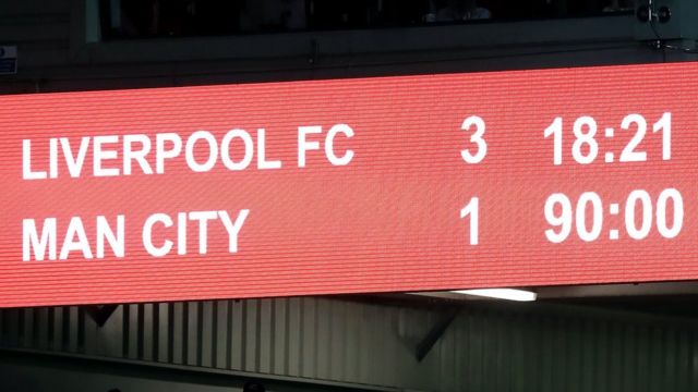 ዓወት ሊቨርፑል ኣብ ልዕሊ ማንቸስተር ሲቲ 'ነጥቢ-መቐይሮ'ዶ ይኸውን? - BBC News ትግርኛ