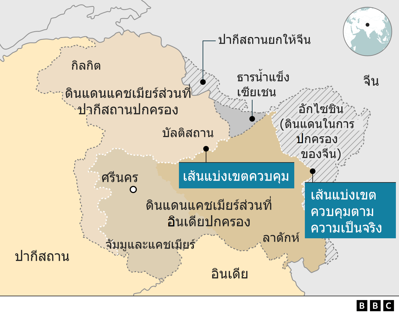 ทำไมบริติชอินเดียถูกแบ่งแยกเมื่อ 75 ปีก่อน - BBC News ไทย