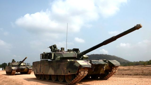 ทบ. เปิดตัวรถถัง VT4 จากจีน ซึ่งไทยเป็นลูกค้ารายเดียวในโลก - BBC News ไทย
