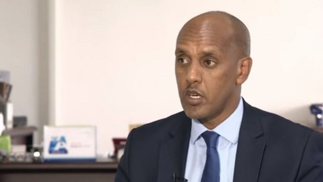 Mustafe Cagjar oo sheegay hadal ka dhan ah Liyu booliska - BBC News Somali