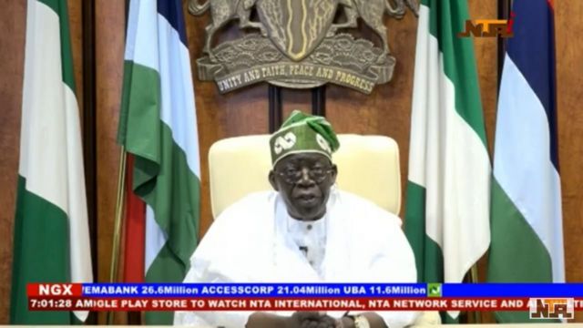 Nigerian Independence Day 2023: Akwụsịrị m 'fuel subsidy' maka ọganihu Naịjirịa - Bola Tinubu ...