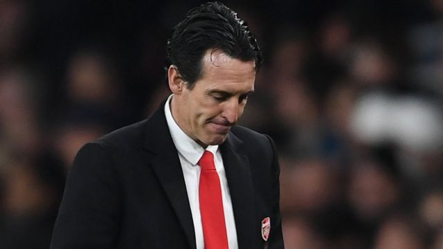 Unai Emery: Fans happy pass say Arsenal sack dia coach - BBC News Pidgin