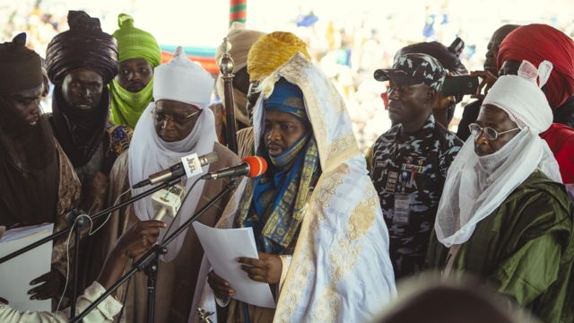 Yadda aka yi naɗin sarautar Sarkin Dutse Hameem Nuhu Muhammad Sunusi ...