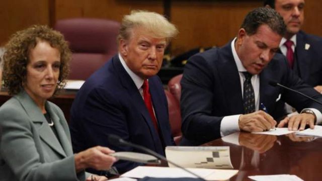 Donald Trump Former Us President Chop Arrest On Criminal Charges Bbc