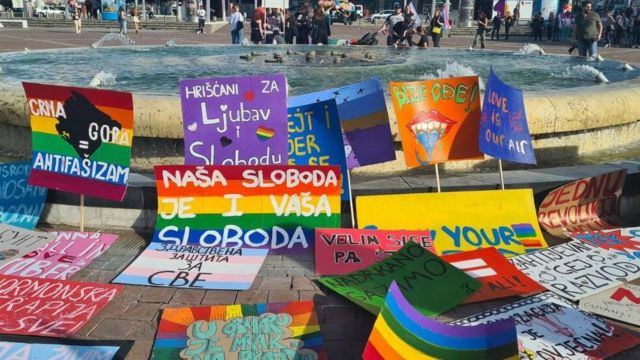 Balkan i LGBT prava: U Crnoj Gori deseti jubilarni Prajd, dan posle skupa SPC 'za porodicu ...