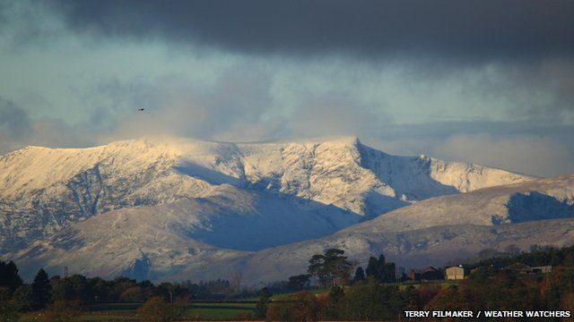 Friday's snow provides some fabulous views - BBC Weather