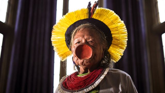 Em meio a lobby para Nobel da Paz, Raoni viaja ao Reino Unido e tenta ...