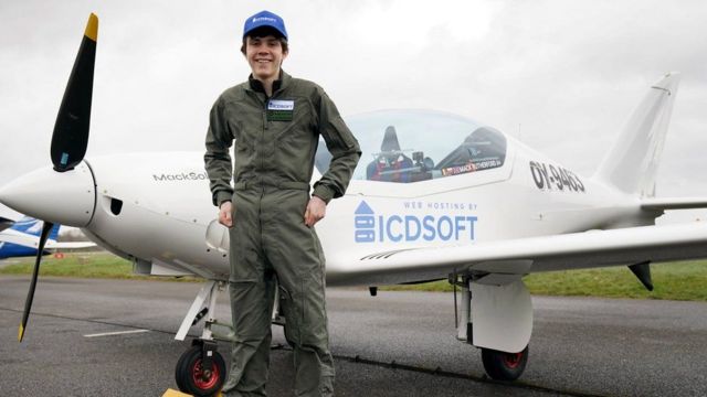 Mack Rutherfold: Meet di 17-year-old wey become di youngest pilot to ...
