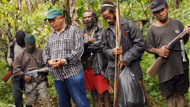 Organisasi Papua Merdeka yang menuntut pemisahan Papua dari Indonesia ...