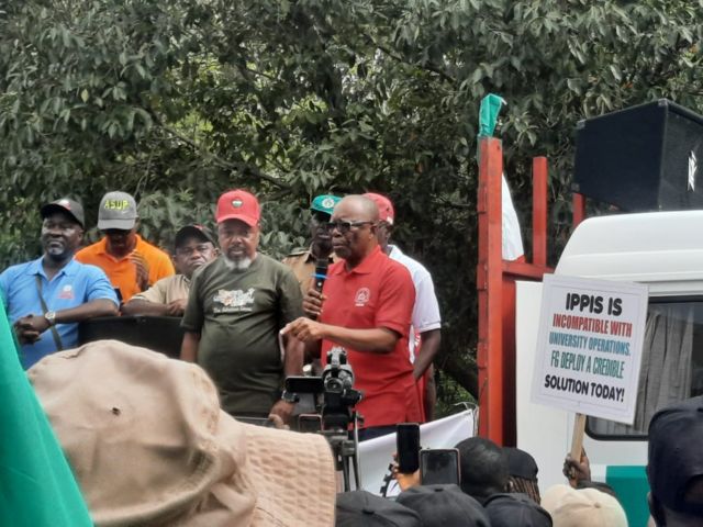 ASUU Strike: "We no go back down, two years no too much to sacrifice" - BBC News Pidgin