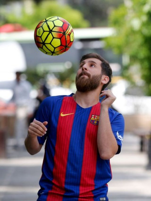Reza Parastesh, el iraní cuyo increíble parecido con el astro argentino ...
