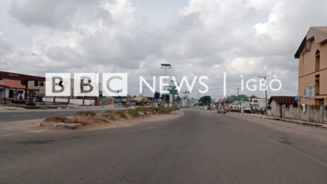 Sit-At Home: Etu o si aga n'Aba, Owerri, Enugu nọ n'ụlọ, Asaba na ...