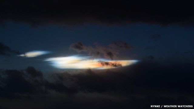 Gallery: Nacreous clouds - BBC Weather