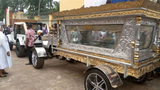 Tonimas burial casket: Coffin for CEO Tonimas oil, Anthony Obiagbaoso ...