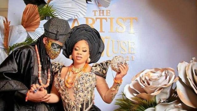 Toyin Lawani: From Fashion businesswoman to mama and wife - BBC News Pidgin