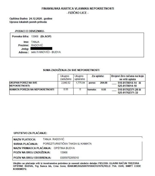 Korona virus, Srbija, Crna Gora i plaćanje računa: „Procedura je ...