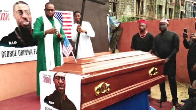 Etu m si chọpụta na George Obinna Floyd bụ nwafọ Mbaise - Humble Okoro ...