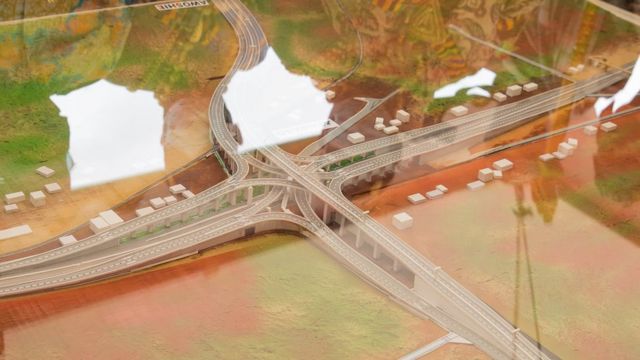 Pokuase interchange 2016: Inauguration of four tier Pokuase Interchange ...