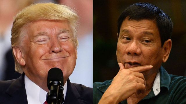 La polémica invitación de Donald Trump al presidente de Filipinas ...