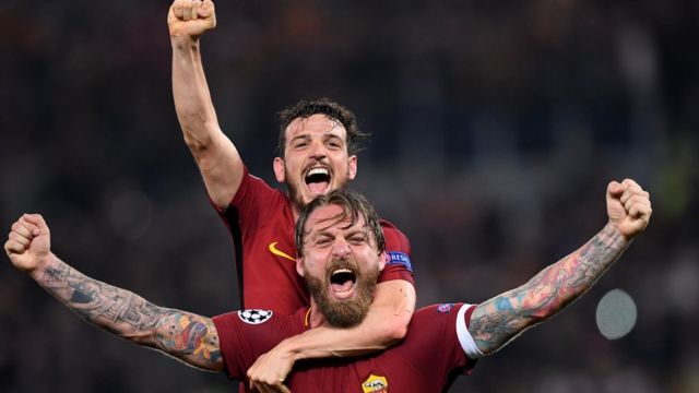 How di padi-padi between AS Roma and Nigeria Super Eagles take start ...