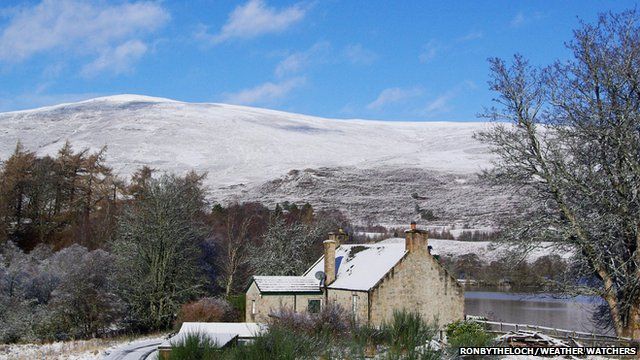 Gallery: Highland snow - BBC Weather