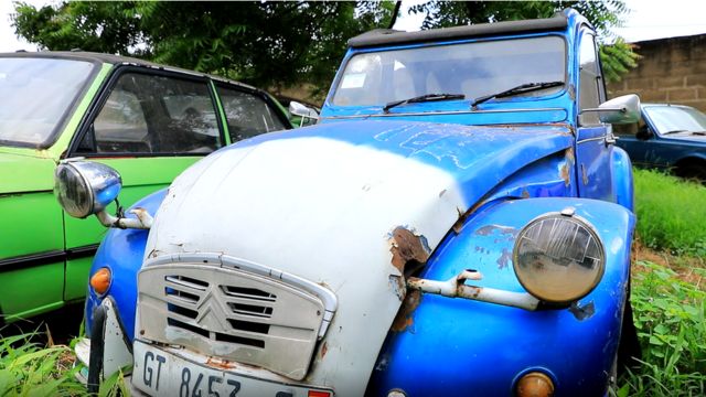 Inside Vintage Exotics Ghana, one of di biggest collection of old cars ...