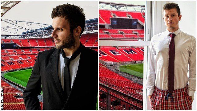 FA Cup: How two friends finished odyssey in their living room - BBC Sport