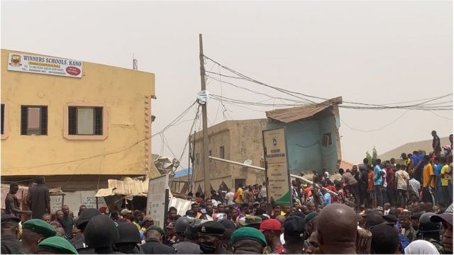 Blast in Kano: How gas explosion kill nine pipo for Kano - BBC News Pidgin