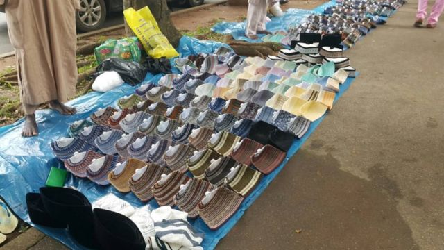 Hotunan yadda aka yi bikin sallah a Nigeria - BBC News Hausa