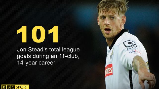 Jon Stead: Notts County striker glad to return to central role - BBC Sport
