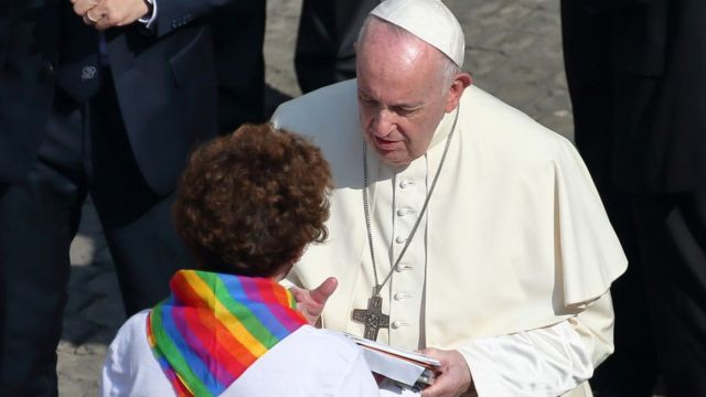 Papa Francescodan Lgbt Derneği üyelerine Tanrı çocuklarınızı