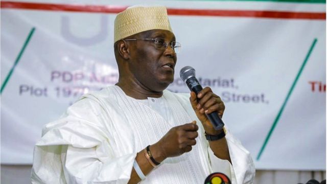 Recession: Atiku Abubakar provide solution to President Buhari goment on recession - BBC News Pidgin