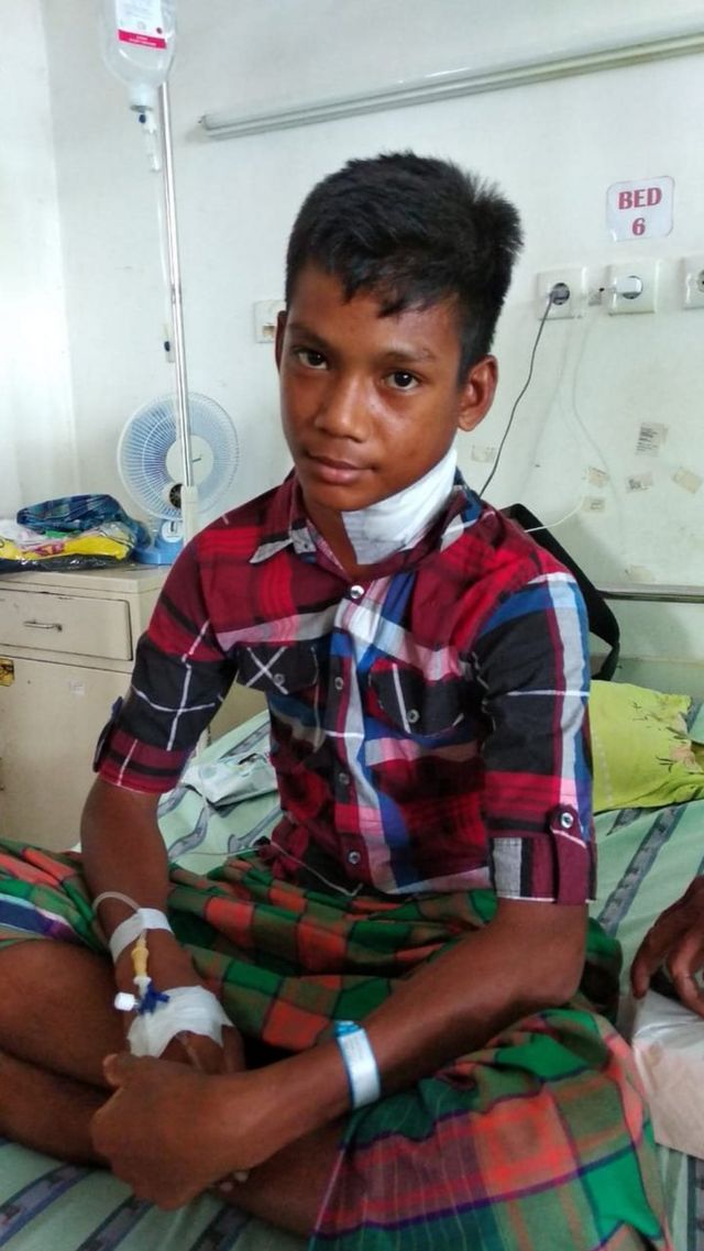 Moncong ikan marlin menembus leher remaja asal Buton: 'Sakit sekali ...