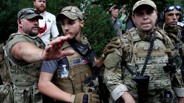 Quem são os 165 grupos paramilitares que atuam nos Estados Unidos - BBC ...