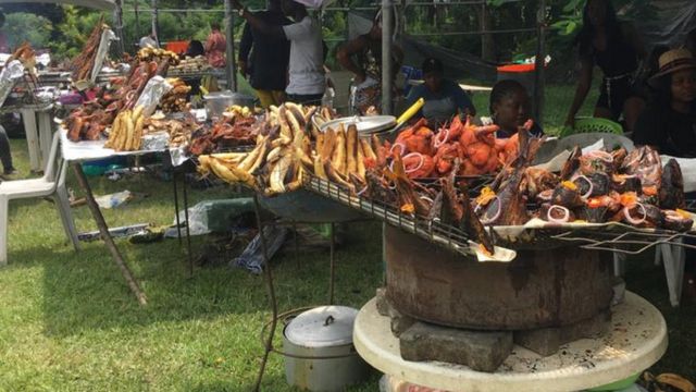 Bole festival 2021: Photos of plantain, fish and sauce wey 'show' for ...