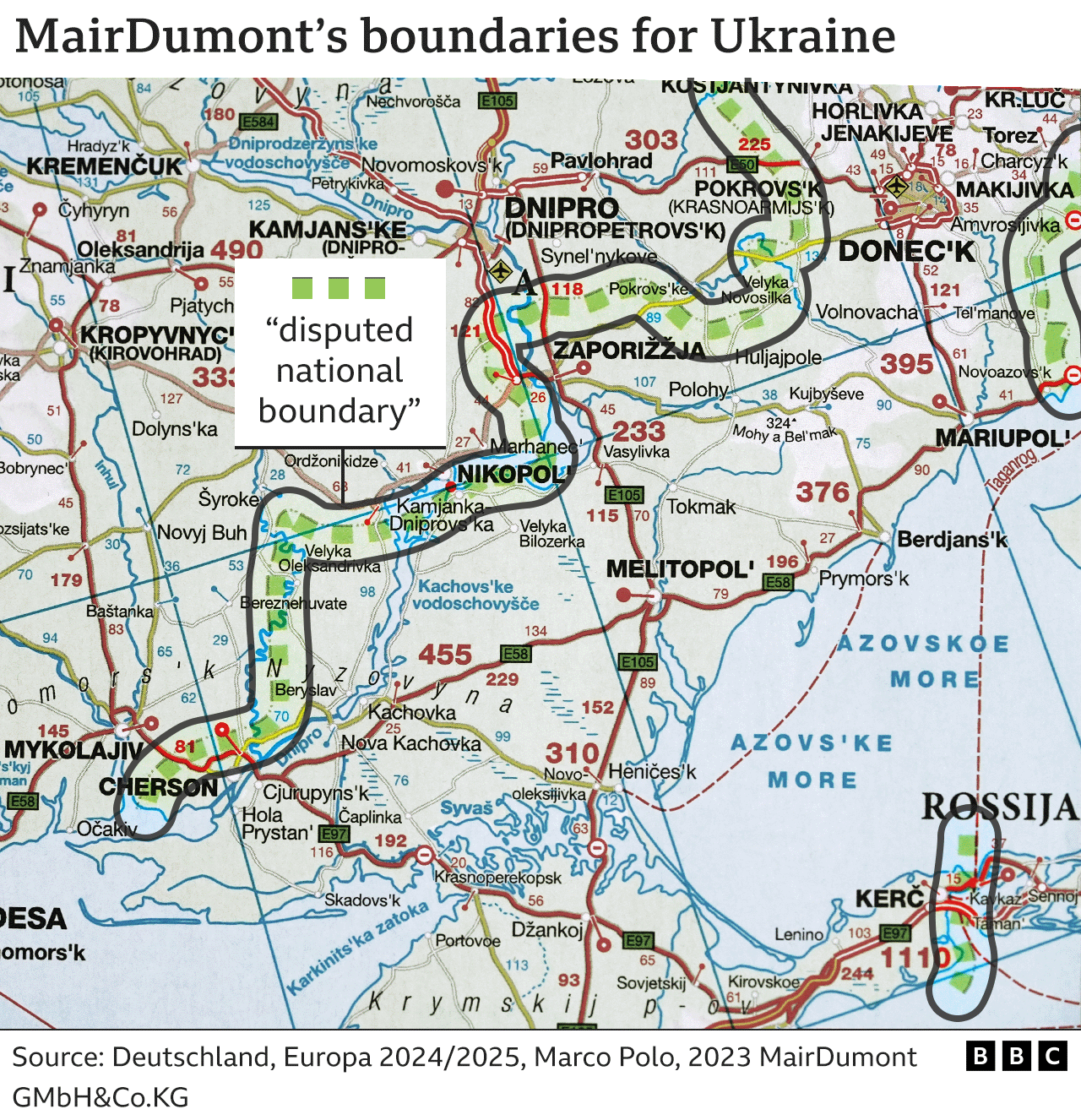 Rusija i Ukrajina: Atlasi i mape uglednih izdavača koje se prodaju u ...