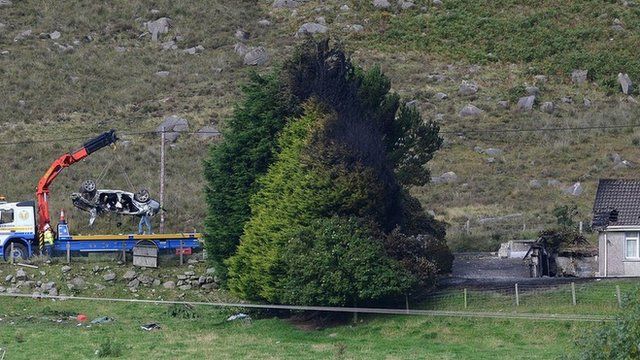 Rostrevor crash: Eoin Farrell's father pays tribute to 'inseparable' friends - BBC News