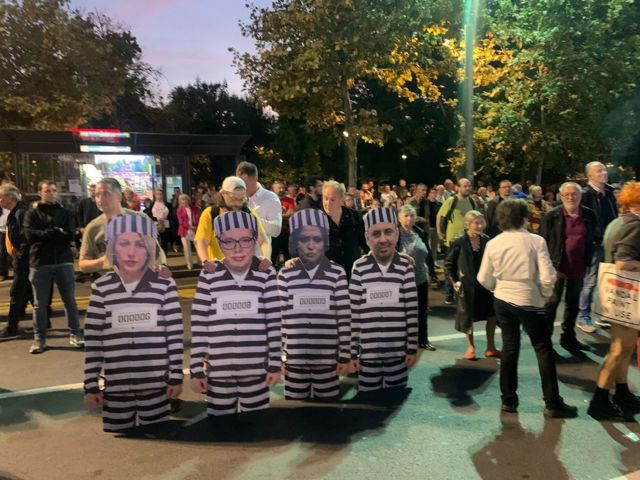 „Srbija protiv nasilja": Dvadeset i treći protest na ulicama Beograda ...