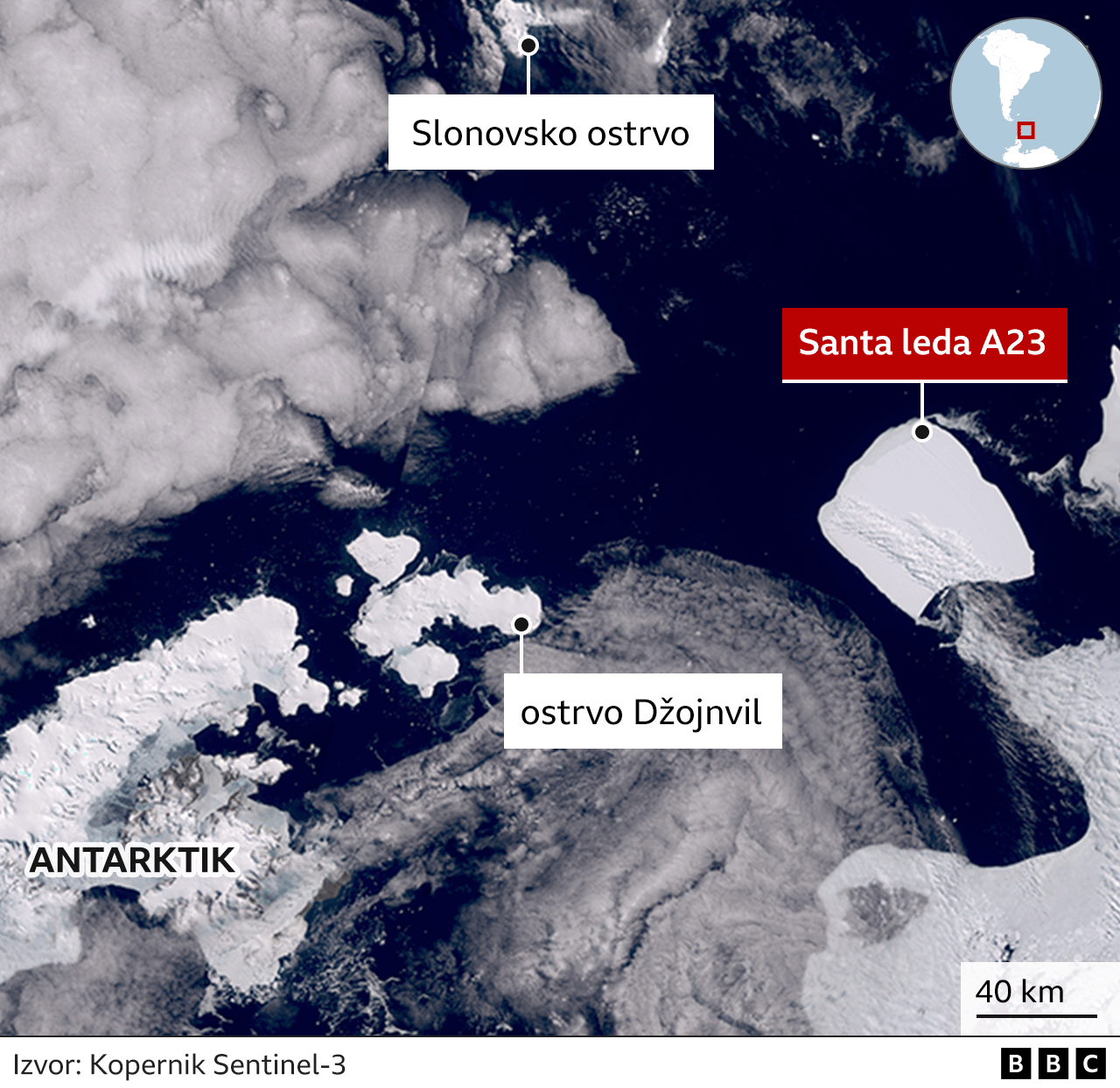 Klimatske promene: Posle više od 30 godina mirovanja, najveća ledena ...